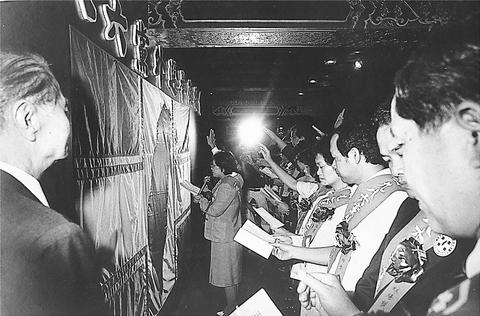 DPP marks 14 years - Taipei Times