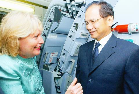 Yu Shyi-kun meets with US officials - Taipei Times