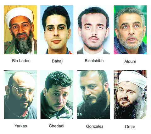 Spanish judge indicts bin Laden - Taipei Times
