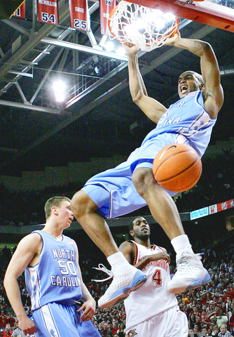 Tyler Hansbrough Unc Dunk