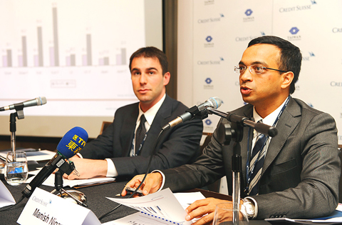 Credit Suisse bullish on Asian technology sector - Taipei Times