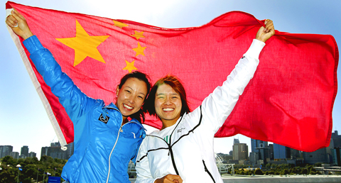 Chinese tennis comes of age with Australian win - Taipei Times