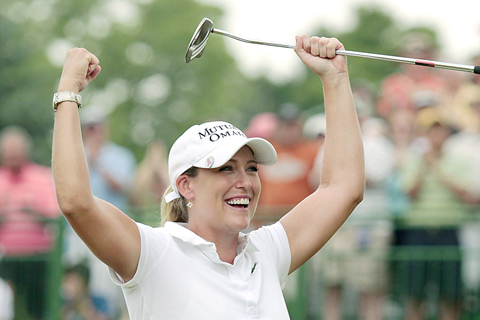 Kerr soars to 12-shot win, grabs world No. 1 ranking - Taipei Times