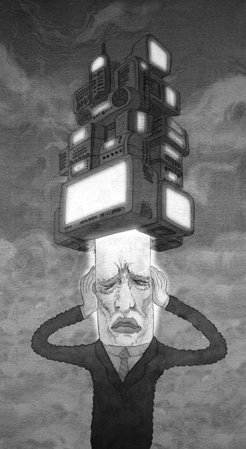 Overuse of digital devices may lead to brain fatigue - Taipei Times