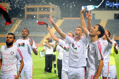 Libya players defy bombs and bullets to make finals - Taipei Times
