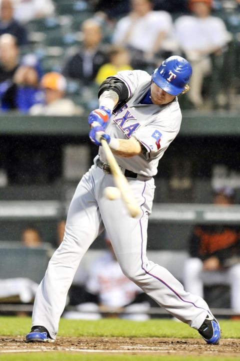 Josh Hamilton hits four homers in Rangers win - Taipei Times