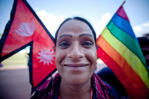FEATURE: Gay sports fest shows changing Nepalese attitudes - Taipei Times