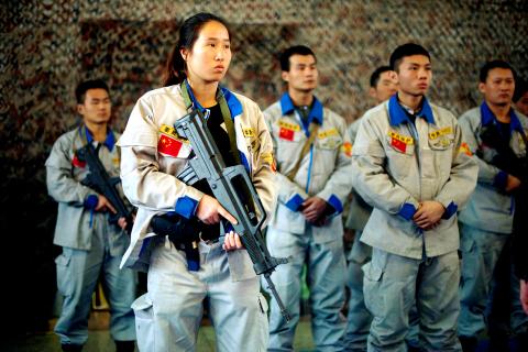 FEATURE: Demand for elite bodyguards rises as China expands - Taipei Times