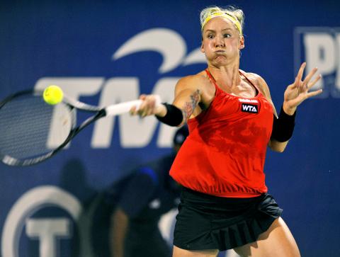 WTA: Mattek-Sands too powerful for Hsieh in Kuala Lumpur - Taipei Times