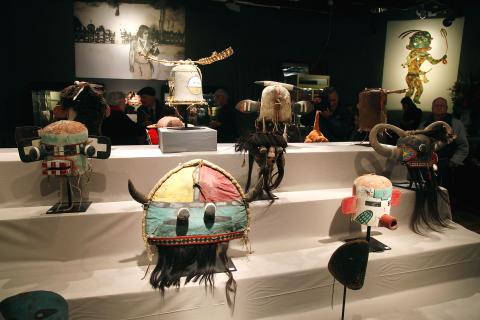 Hopi masks sold after France allows sale - Taipei Times