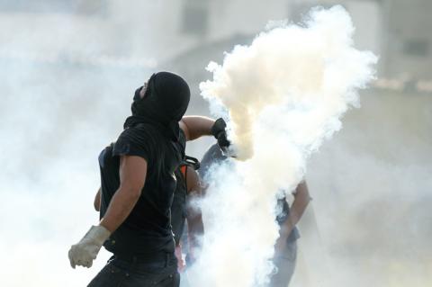 Troops storm protesters’ Caracas camp - Taipei Times