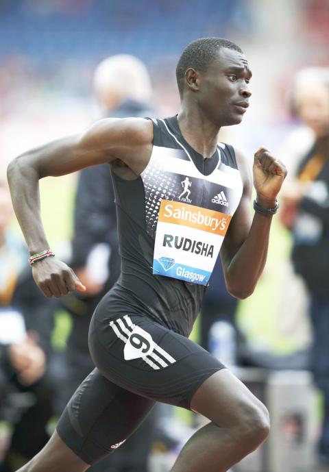 Rudisha shines in Diamond League - Taipei Times
