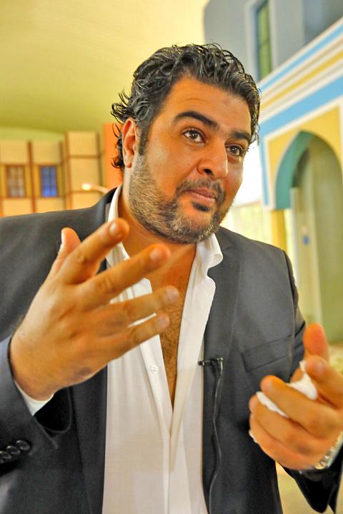 Baghdad steps up propaganda fight with TV satire - Taipei Times