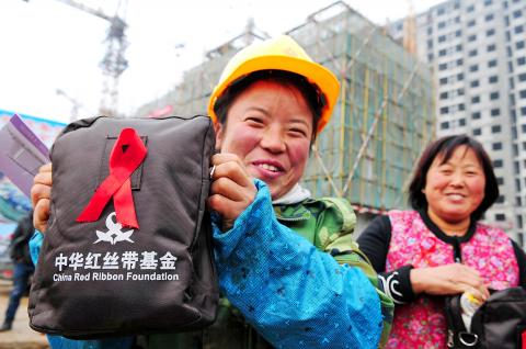 WHO warns China on HIV/AIDS rise - Taipei Times