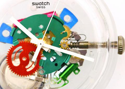 Swatch to go head-to-head with Apple Watch - Taipei Times