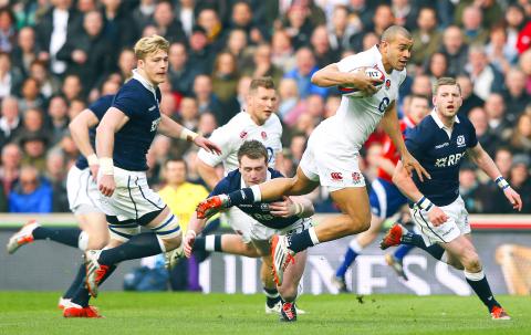 England beat Scotland, top Six Nations - Taipei Times