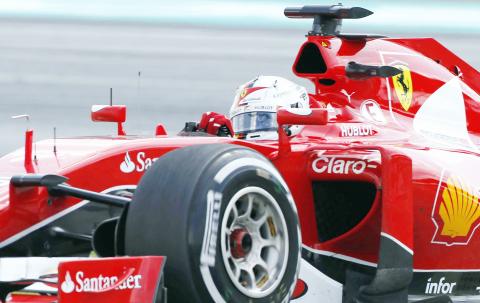 Ferrari win crucial for Ecclestone, F1 - Taipei Times