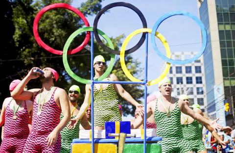 Rio in six-month sprint to Olympics - Taipei Times