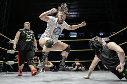 Asian pro wrestlers are ready to rumble - Taipei Times