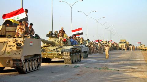 Iraq takes control of Fallujah from IS - Taipei Times