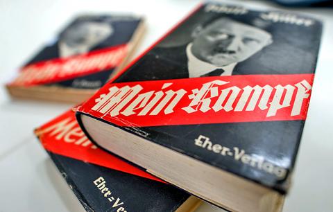 ‘Mein Kampf’ sales to go to Holocaust survivors: publisher - Taipei Times