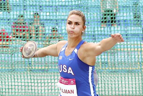 Taipei Universiade: For some, discus throwing has fringe benefits ...