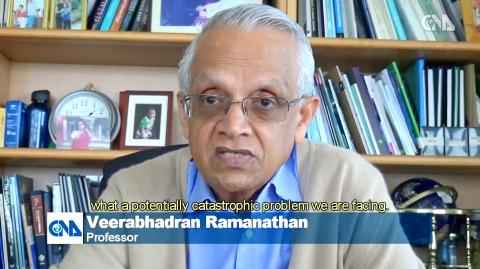 Tang Prize winner urges climate change awareness 氣候變遷迫切性 拉馬納森籲年輕人傳遞 ...