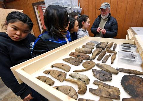 Alaska’s thaw threatens prehistoric sites - Taipei Times