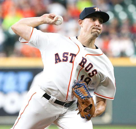 Astros pitchers combine to no-hit Mariners 9-0 - Taipei Times
