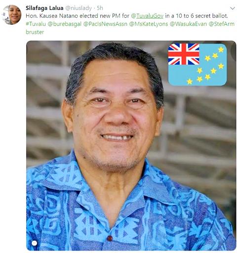 MOFA monitoring Tuvalu PM change - Taipei Times