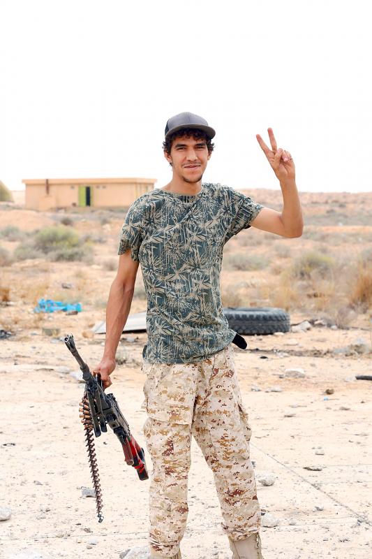 Mercenaries depart Libyan lines - Taipei Times