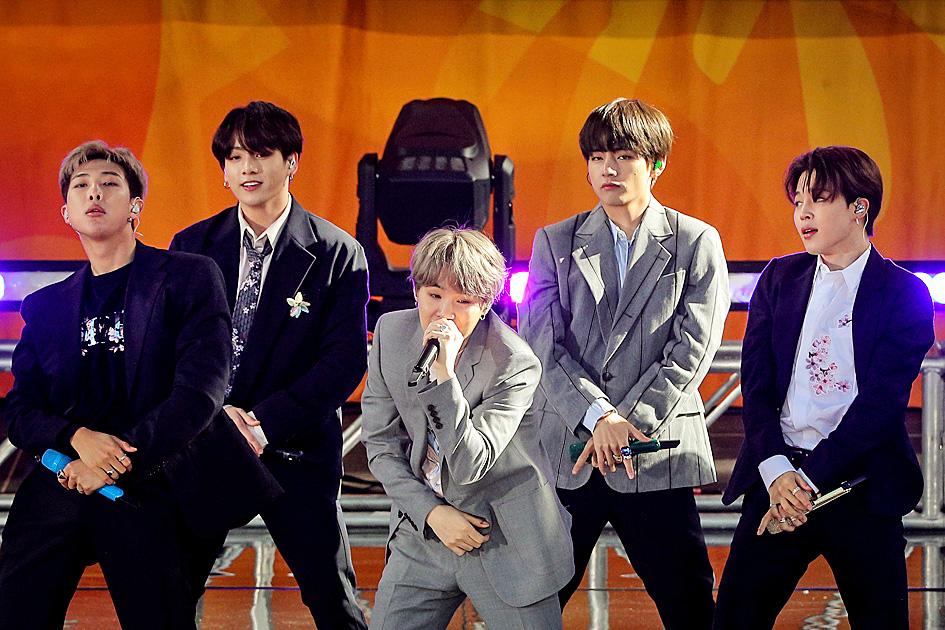 Fans match BTS’ US$1m donation to Black Lives Matter - Taipei Times
