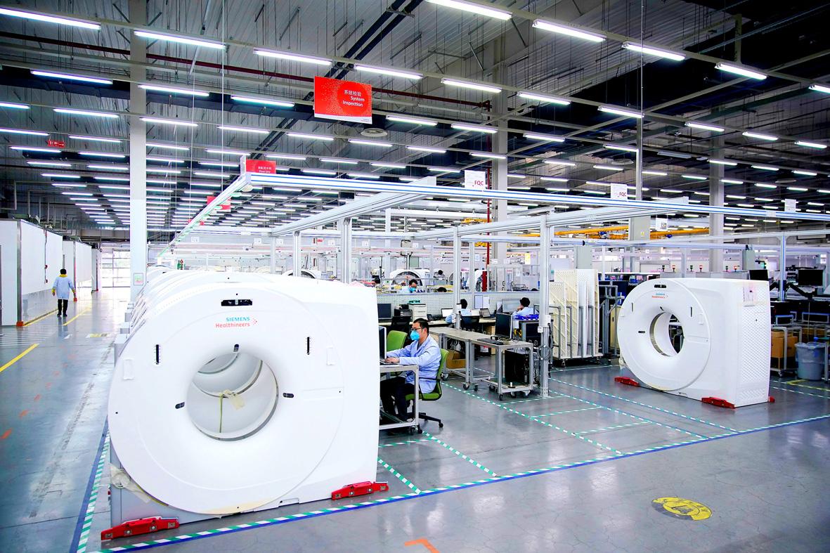 Siemens US$16.4bn Varian deal opens path to DAX - Taipei Times