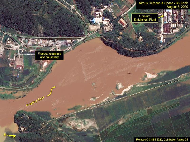 Flood alert at N Korean nuclear site - Taipei Times