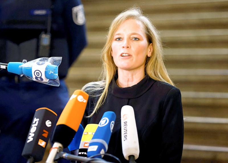 Trial of alleged Russian hitman begins in Berlin - Taipei Times