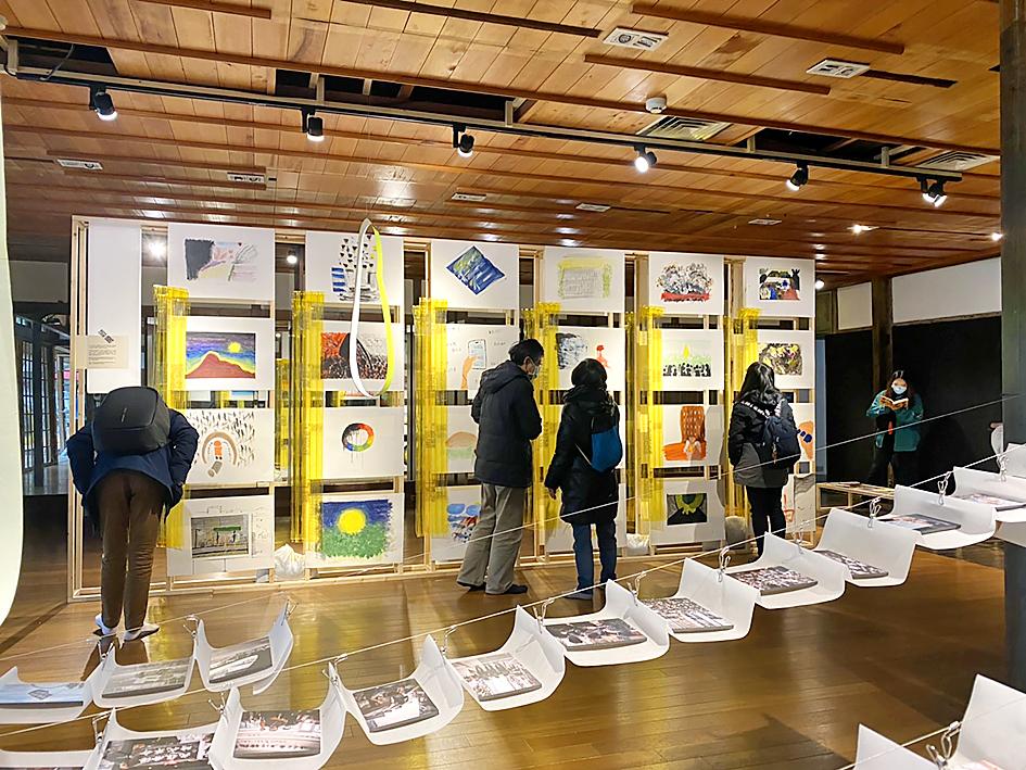 Art exhibition on HK’s security law opens in Taipei - Taipei Times