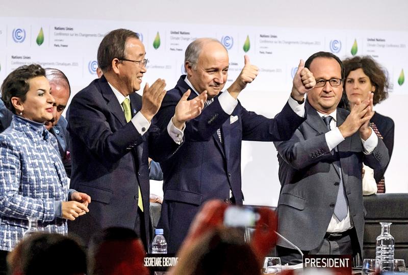 World leaders cheer US’ return to climate fight - Taipei Times