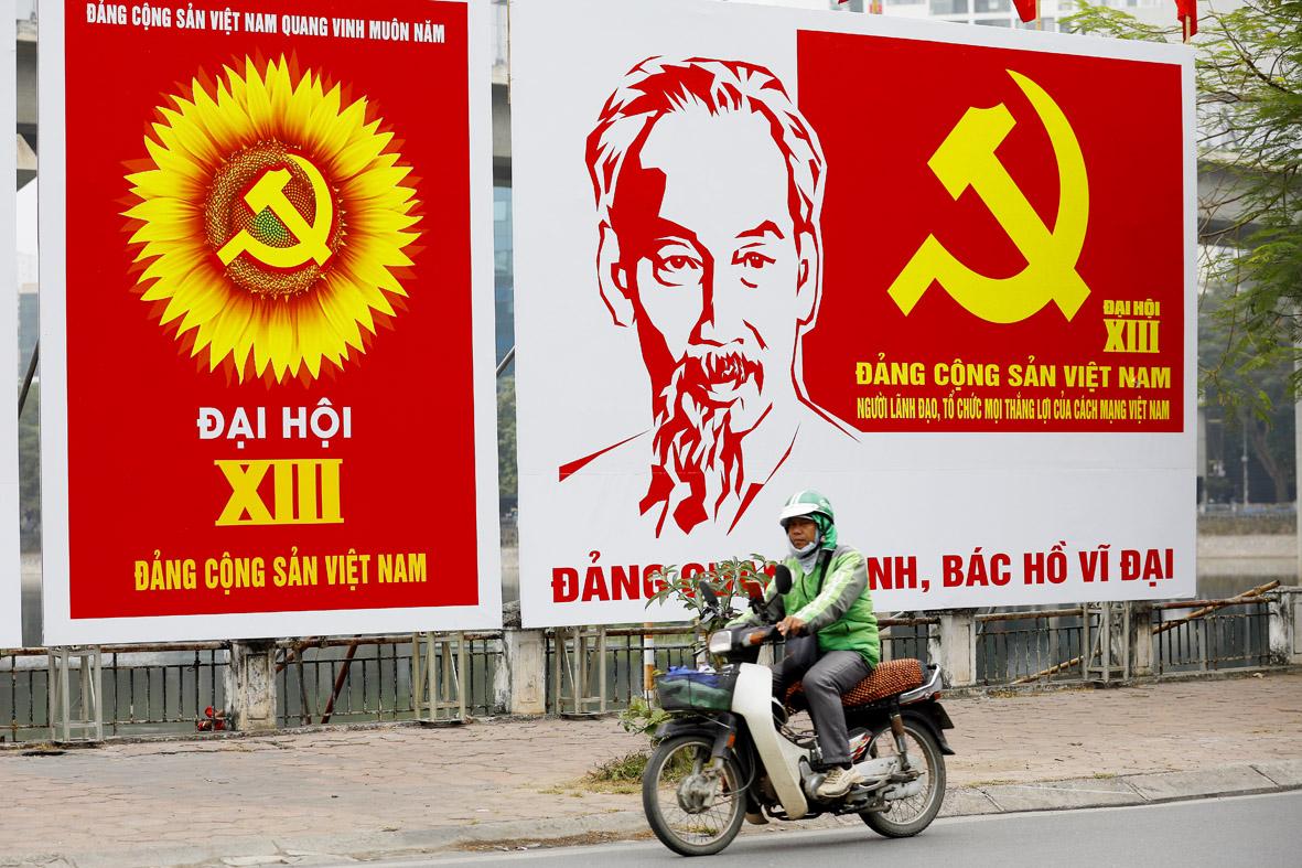 Ruling party set to plot Vietnam’s course this week - Taipei Times
