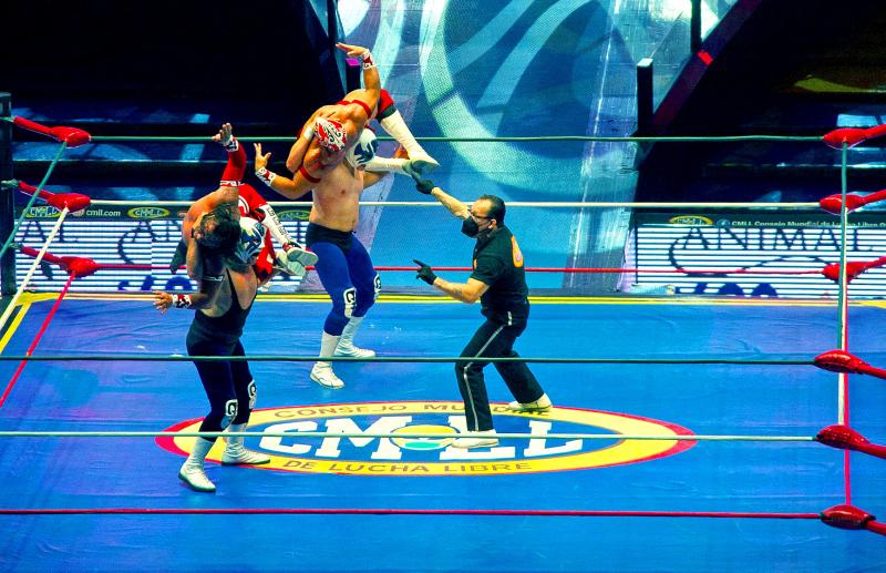 Wrestling fans celebrate return of ‘lucha libre’ - Taipei Times