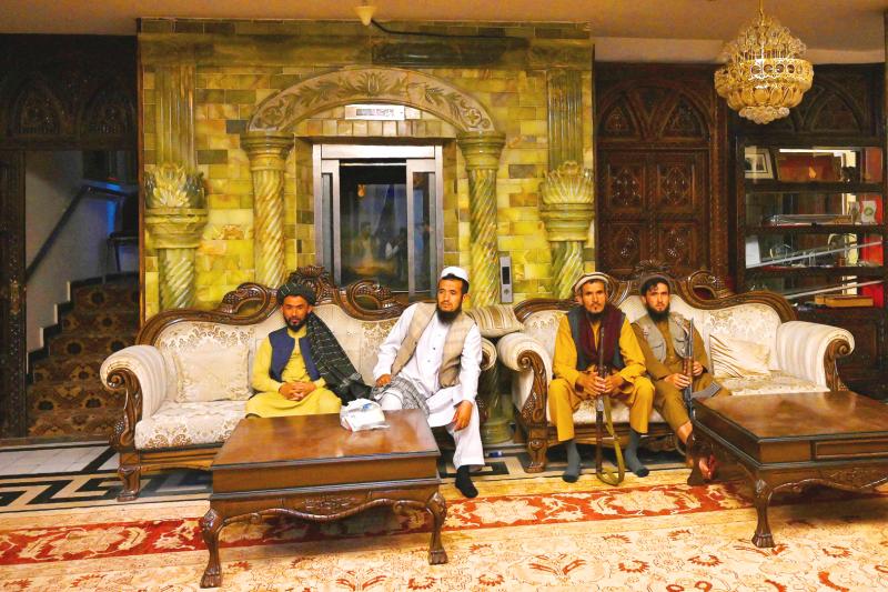 Warlord chic: Taliban make themselves at home in Dostum’s Kabul mansion ...