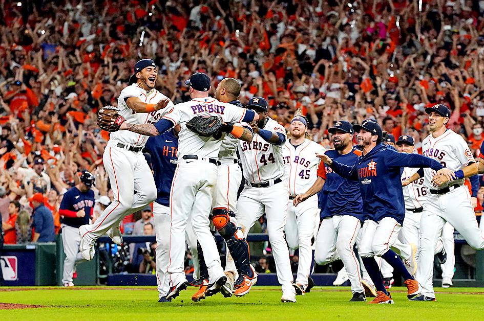 Astros seek redemption at World Series - Taipei Times