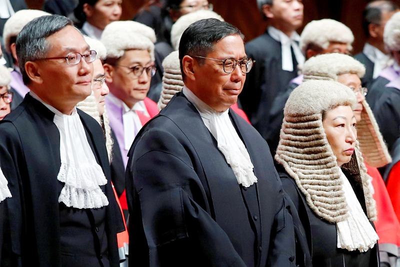 HK court makes landmark riot ruling - Taipei Times