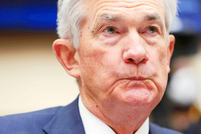 Fed head ‘uncertain’ about war impact - Taipei Times