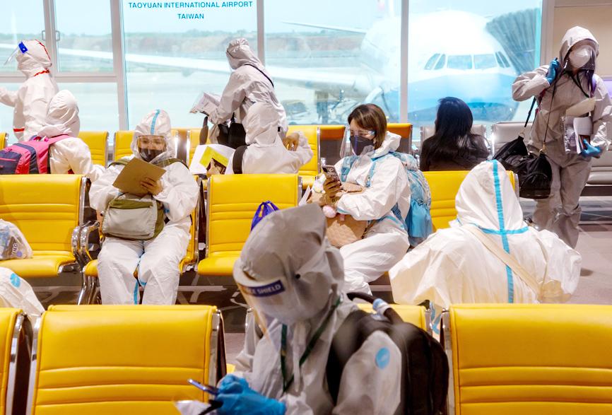 Mandatory tests at airports vital: Chen - Taipei Times