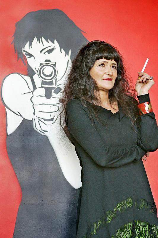 Provocative Paris street art legend Miss.Tic dies at 66 - Taipei Times