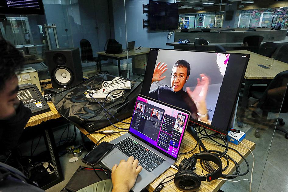 ‘Business as usual,’ Rappler’s CEO says - Taipei Times