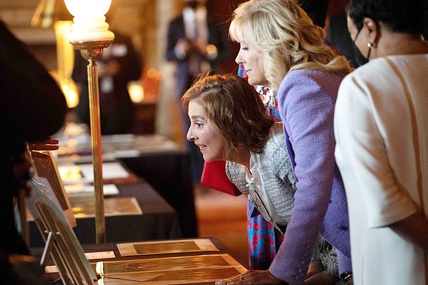 US first lady sorry after remark about Latinos causes stir - Taipei Times