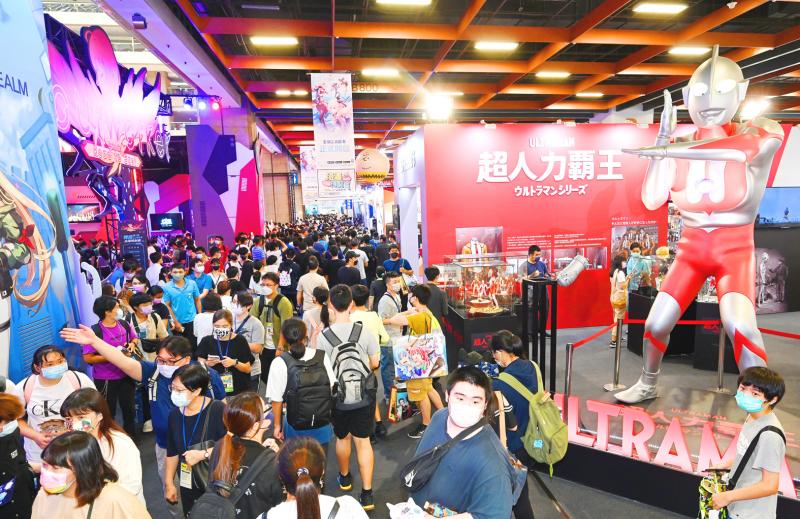 Taipei Comic Exhibition returns after two years - Taipei Times