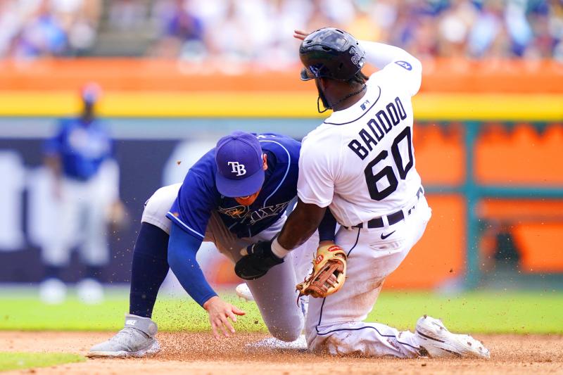 Chang Yu leads Tampa Bay Rays in seven-run inning - Taipei Times