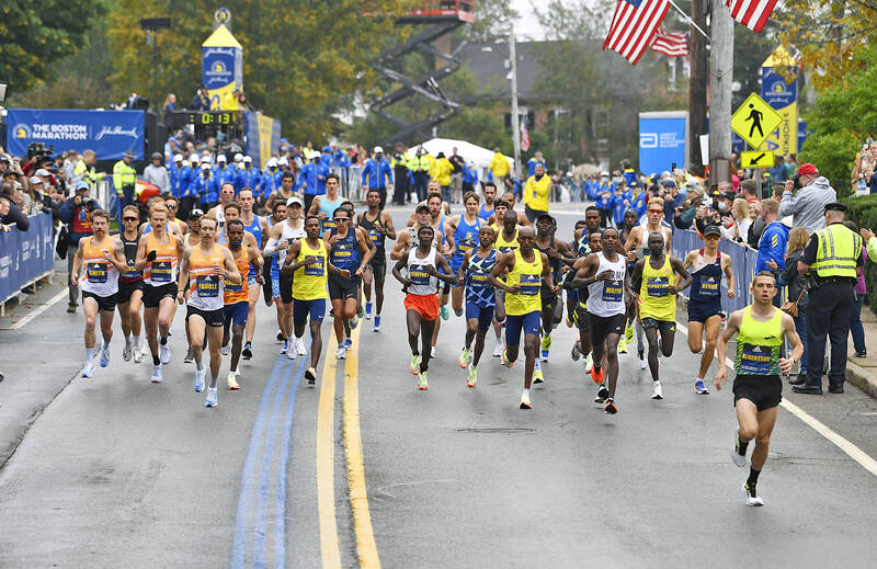 Boston Marathon to welcome nonbinary athletes - Taipei Times
